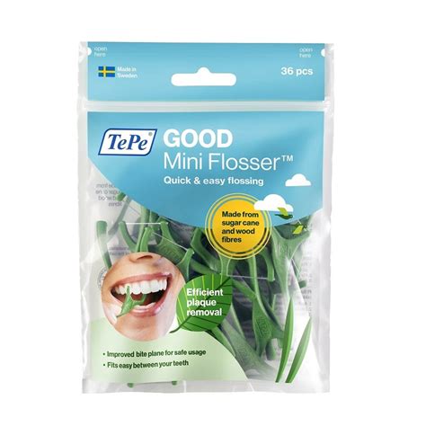 Tepe Good Mini Flosser Ekologiczne Mini Flossery Z Nicią Dentystyczną