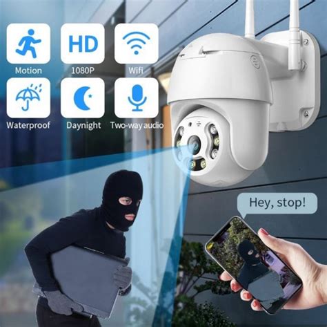 CAMERA CAD N3 WIFI IP 2 0mp HD 68 DVR Уличная Беспроводная Поворотная