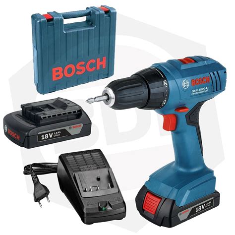 Taladro Atornillador Bosch GSR LI Baterías Bulonera del Litoral Ferretería