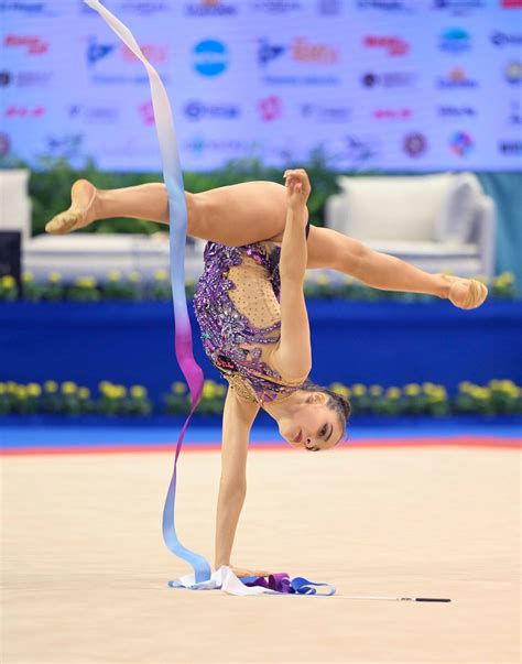 Η Ιωάννα Μαγοπούλου την δεύτερη μέρα στο Ευρωπαϊκό Πρωτάθλημα Ρυθμικής Γυμναστικής Igym