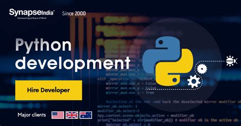 python development company usa custom web and app solutions synapseindia