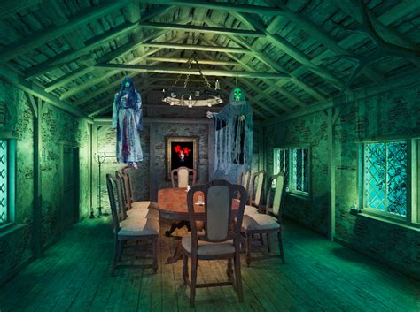 胆小慎入他的VR鬼屋成恐怖版狼人杀 8人互动幽灵杀人预计12月上线