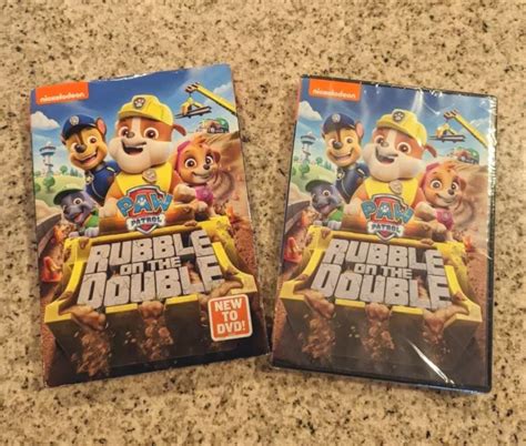 Paw Patrol Rubble On The Double Nouveau Dvd Ac 3dolby Digital