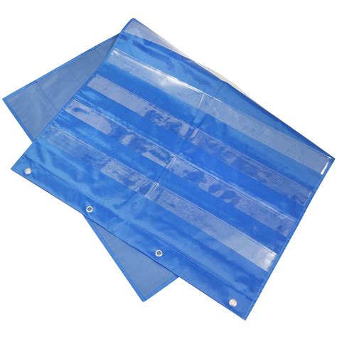 Buy Toddmomy Pocket Charts Clear 10 Pockets Chart Hanging Pocket Chart