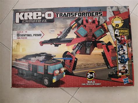 Kre O Transformer Sentinel Prime Hobbies And Toys Toys And Games On Carousell