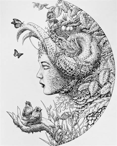 Mother Nature Drawing