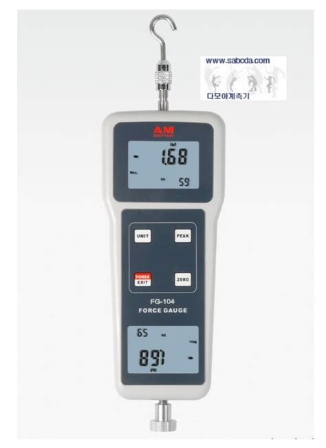 푸쉬풀게이지 Fg 104 50k 침압계 인장강도측정기 Fg104 50k 다모아계측기