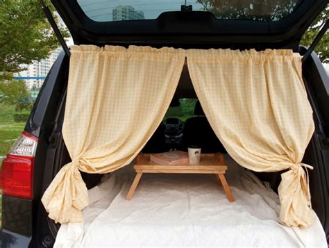 카니발로 차박 준비물 커튼 테이블 텐트 네이버 블로그