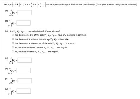 Solved Let Vi XRi1xi1 I1 I1 For Each Positive Chegg Com