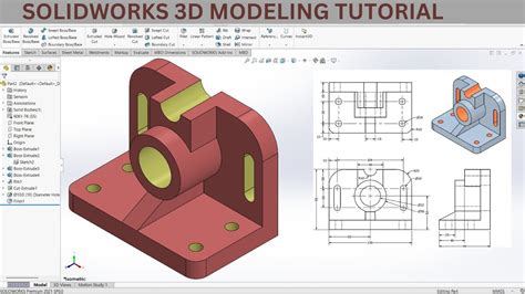 Master Solidworks Part Design Example 118 Youtube