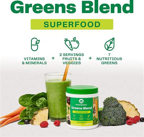 Amazing Grass Greens Blend Superfood Review Natural Weight Loss Info