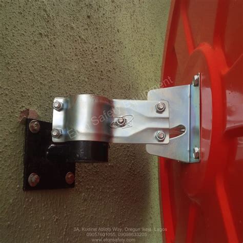 80cm Convex Mirror Es W80 {orange Frame