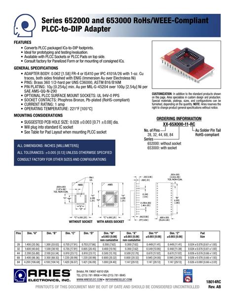 Various Socket Types IC Component Sockets Datasheets Mouser