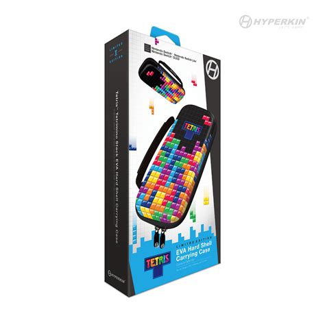 Official Tetris Eva Hard Shell Travel Case Tetrimino Stack For