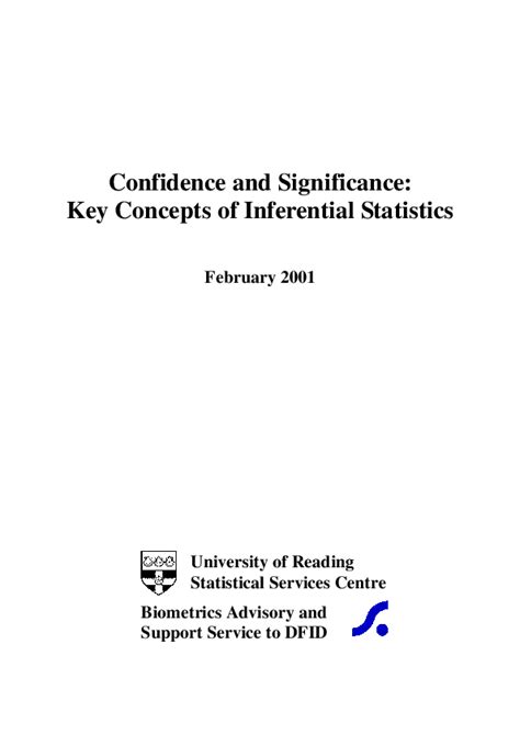 Pdf Estimation And Confidence Intervals