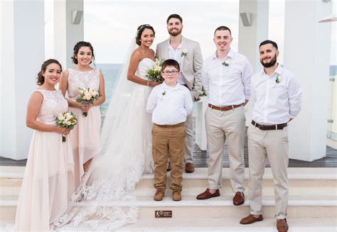 Real Wedding Spotlight Adrianna And Marcel Funjet Vacations