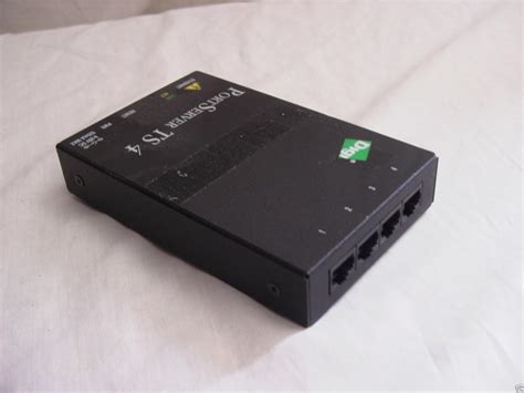 Digi Portserver Ts4 4 Port Serial Rs232 Port Server Terminal W Ac Adapter 1792373631