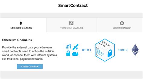 launches chainlink to connect smart contracts to off