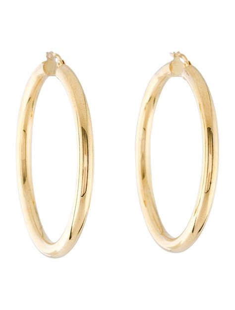 Earrings 14k Polished Hoop Hoop Earrings Earri370228 The Realreal