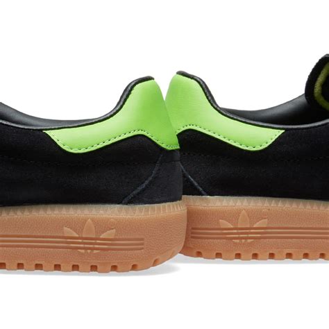 Adidas Bermuda Core Black & Green | END. (UK)