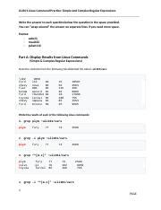 Linux Command Practice Simple And Complex Regular Expressions