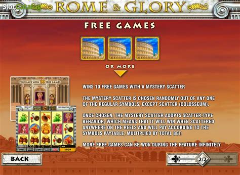 Rome Glory Slot Free Demo And Game Review Feb 2025