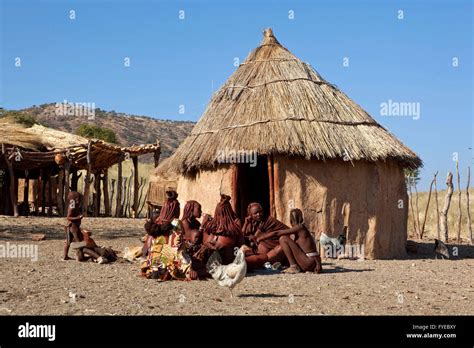 The Himba Are A Nomadic People Of Namibia They Adorn Themselves With