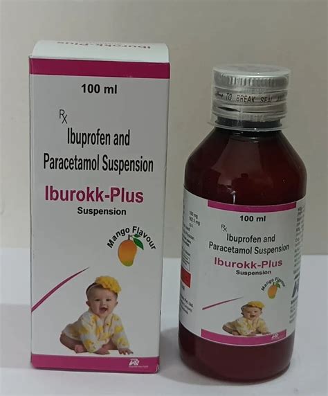 Ibuprofen Paracetamol Suspension 100ml At Best Price In Ambala Id
