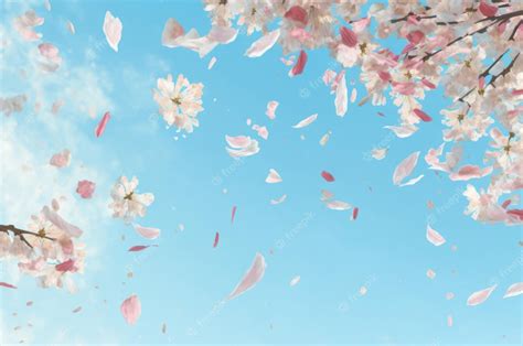Premium Photo Beautiful Cherry Blossom Or Sakura Tree Branches On