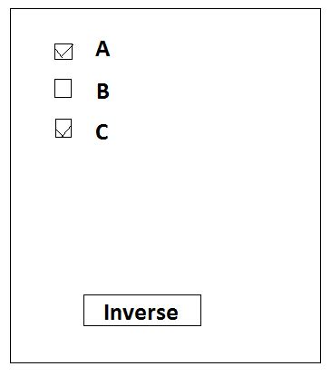 How To Implement Invert Selection For Checkbox In Wpf C Stack Overflow