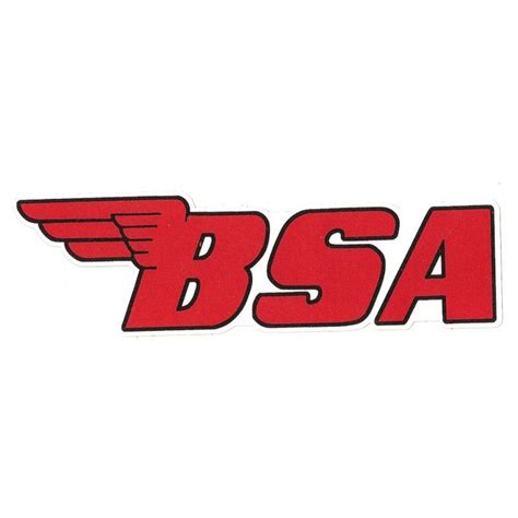 Bsa Laminated Decal Cafe Racer