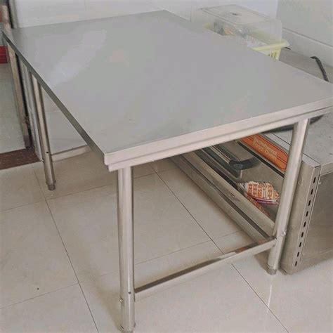 廠傢直銷 免運 不銹鋼工作臺 白鐵流理臺 儲物 廚房切菜桌 案闆 單層煤氣罐操作臺 酒店飯店 竈臺 工作桌 蝦皮購物