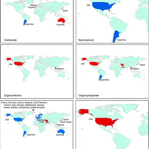 Descriptive Map Of Insecticide Resistance In C Lectularius Worldwide