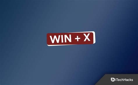 Top 5 Ways To Fix Win X Not Working In Windows 11