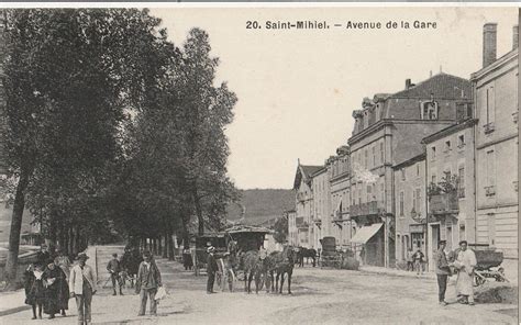 Saint Mihiel SAINT MIHIEL Avenue De La Gare Carte Postale Ancienne