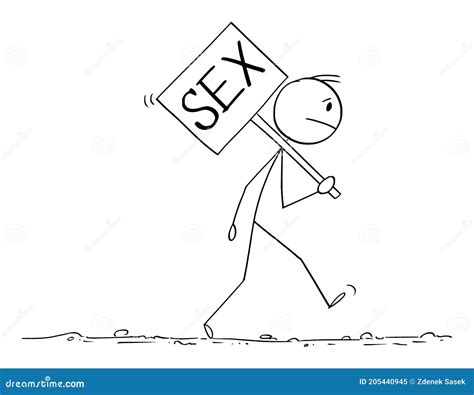 Vector Cartoon Illustration Of Frustrated Sad Or Stressed Or Man