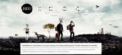 Interesantes ejemplos de menus de navegación Tips Frogx Three