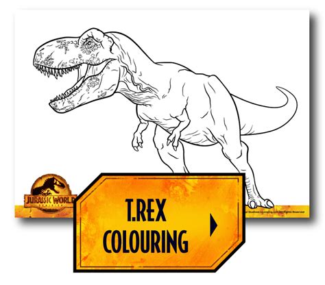 Jurassic World 3 Desenhos Para Colorir E Atividades Com Os☮ Explore A