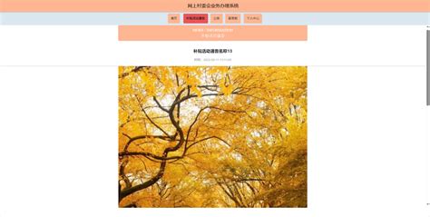 基于SpringBoot的网上村委会业务办理系统 源码 数据库 万字文档 CSDN博客
