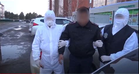 Полицейского задержали в Костанайской области