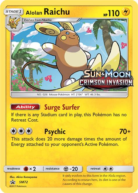 Pokémon Card Database Sm Promos 72 Alolan Raichu