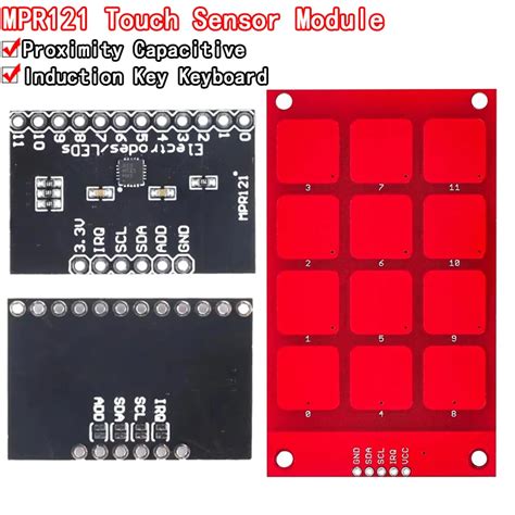 Mpr Breakout V Capacitive Touch Sensor Controller Module I C