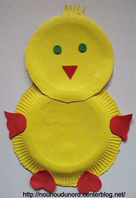 Réalisations faites avec les enfants de 2 ans pour Pâques