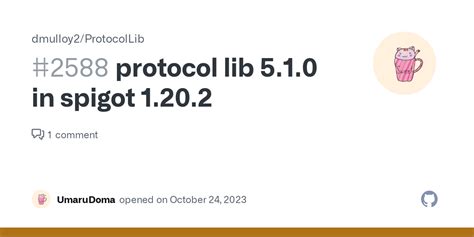 Protocol Lib In Spigot Issue Dmulloy ProtocolLib GitHub