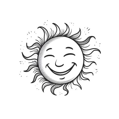 Premium Photo Sticker Smiling Sun Ai Generated