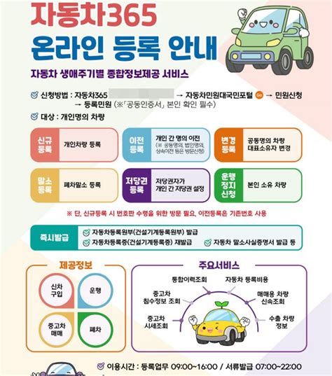 포항시 편리하게 차량 등록하세요 온라인 ‘자동차 365 아시아경제