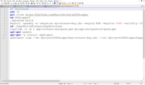 Short Tutorial Using Docker To Build Android Apk Basic Air Data