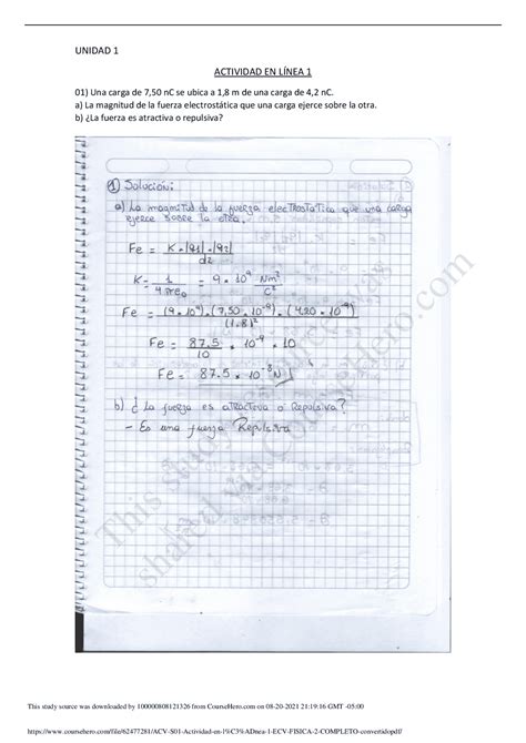 Calculo Aplicado A La Fisica 2 Docsity