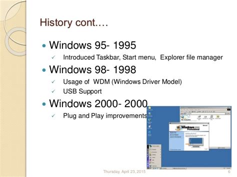 Windows Os Architecture In Summery