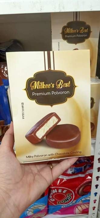 Milkees Best Premium Choco Coated Polvoron 12 Pcs Lazada Ph